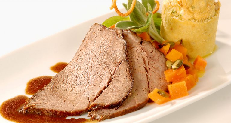 Schulter vom Bio-Rind in Dornfelderessig - DER MAINZER